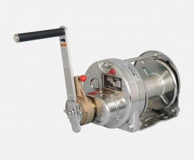 Stainless Steel Ratchet Manual Winches (Electropolishing): Model ERSB (Type-SI) | MAXPULL